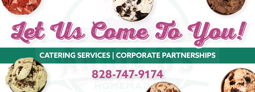 Annie B's Homemade Ice Cream - Catering Services